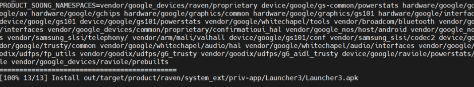 Pixel 6Pro AOSP源码在Docker内编译全过程 - Tig3rHu's Blog